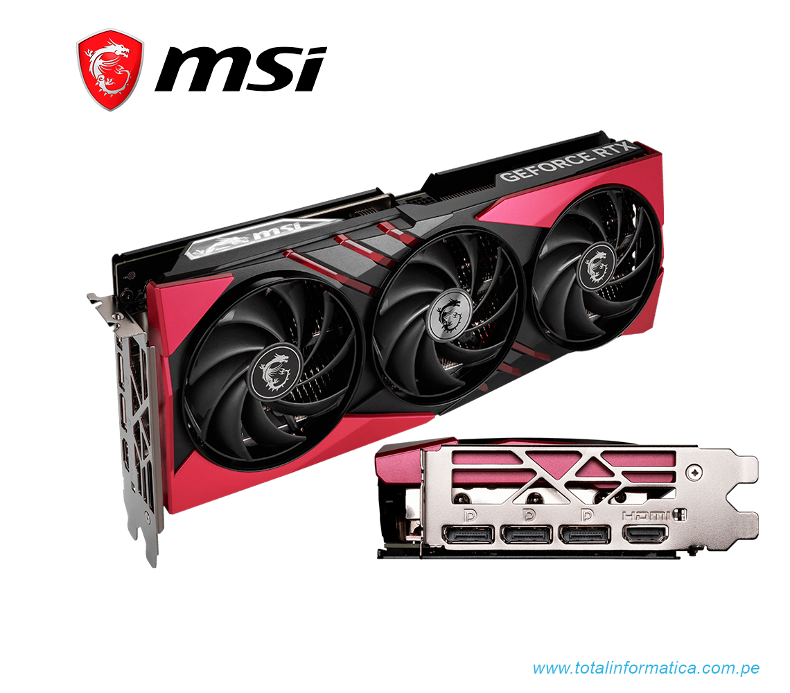 TARJETA GRAFICA MSI RTX 4070 SUPER 12G GAMING X SLIM MLG, 12GB GDDR6X, PCI-E 4.0 ...