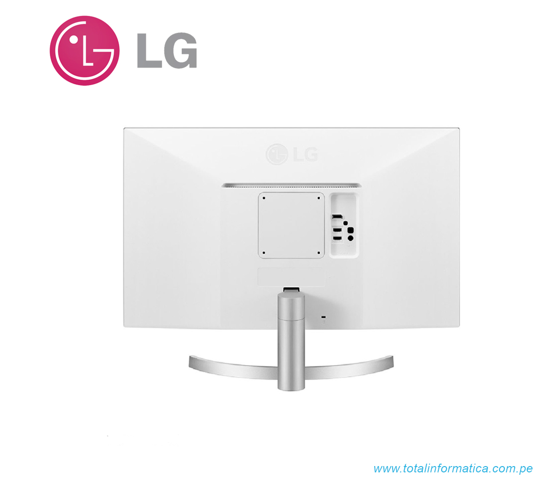 MONITOR LG 27UL500-W, 27" IPS, 3840x2160, 4K UHD HDR, HDMI / DisplayPort / Audio