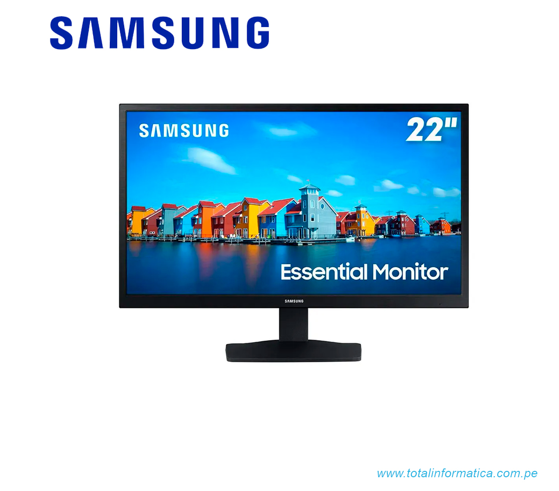 MONITOR LCD SAMSUNG S22A336NHL 22" CLASS FULL HD - 16:9 - 55.9CM (22 ...