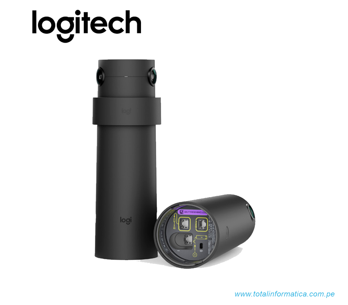 CAMARA LOGITECH B2B SIGHT, 2X4K, RJ45, 7-MIC, 60PPS, NEGRO(960-001510)