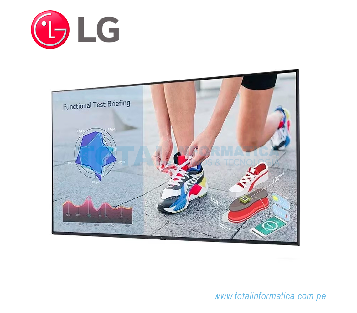 MONITOR SIGNAGE LG 50UL3J, 50" UHD, HDMI, USB, WEBOS