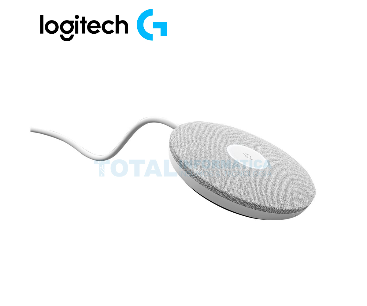 MICROFONO LOGITECH B2B RALLY MIC POD COLOR BLANCO ( 952-000038 )