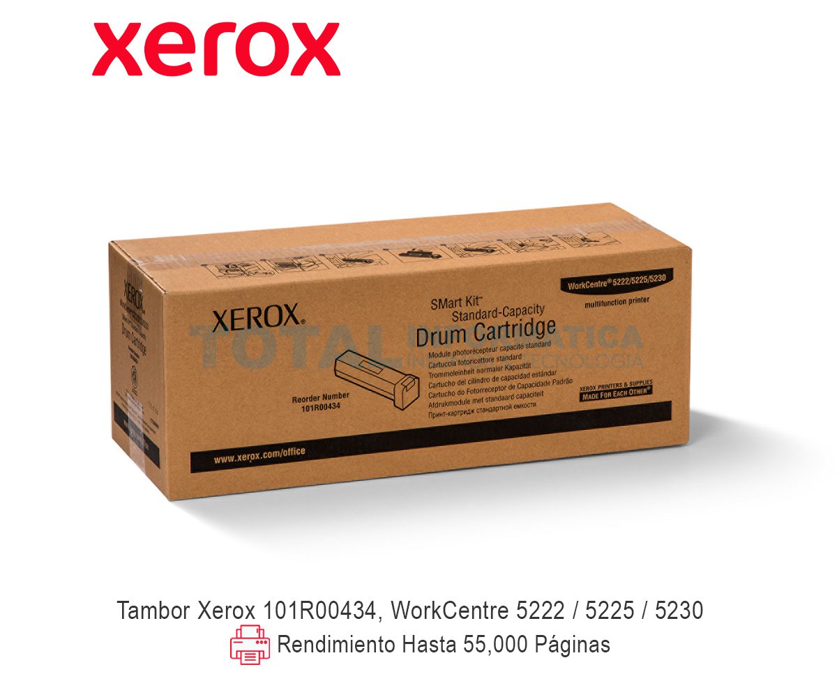 TAMBOR XEROX ( 101R00434 ) PARA WORKCENTRE 5225, 5230, 50K