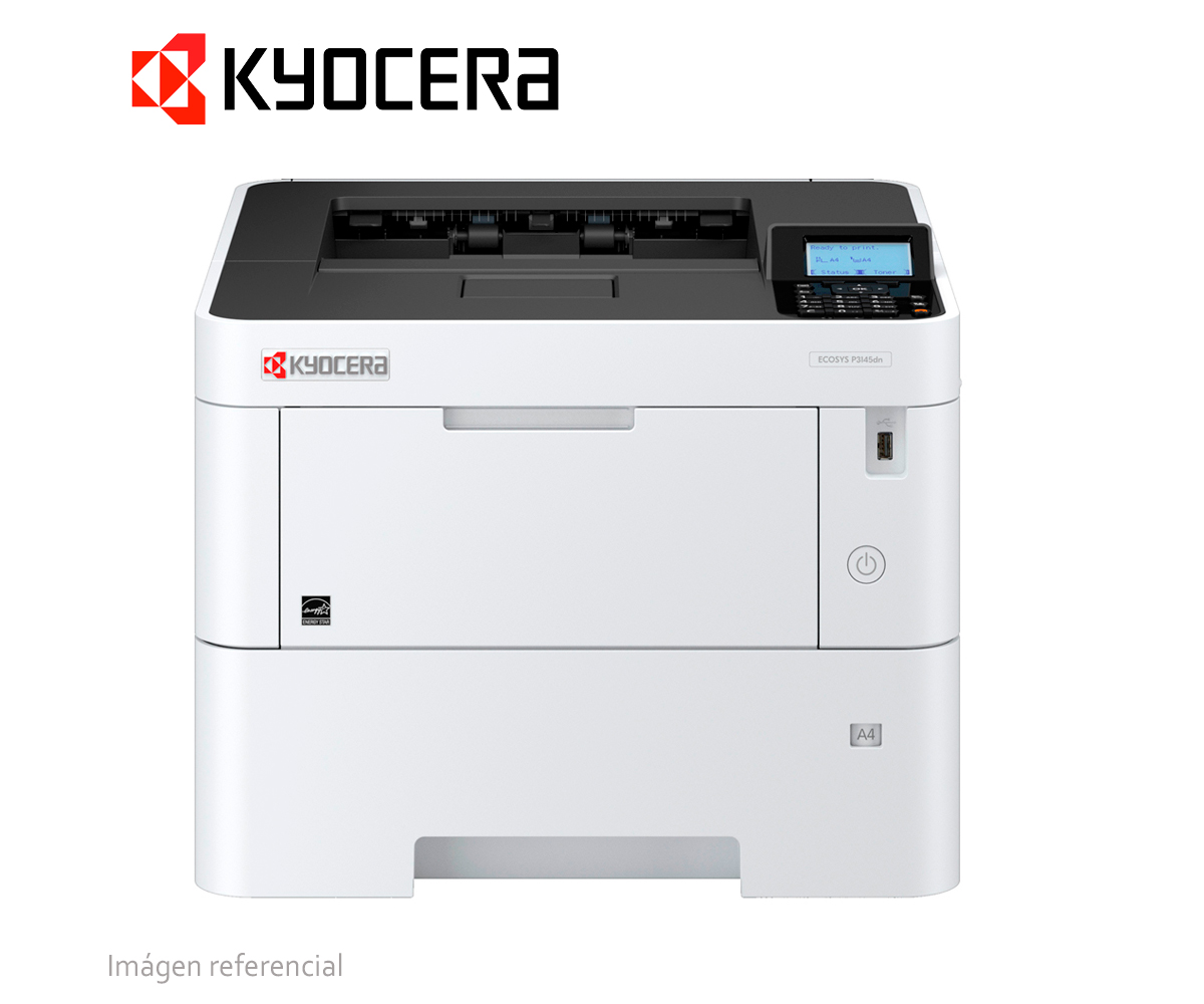 IMPRESORA LÁSER ECOSYS KYOCERA ECOSYS P3145DN, MONOCROMÁTICA (1102TT3NL0)