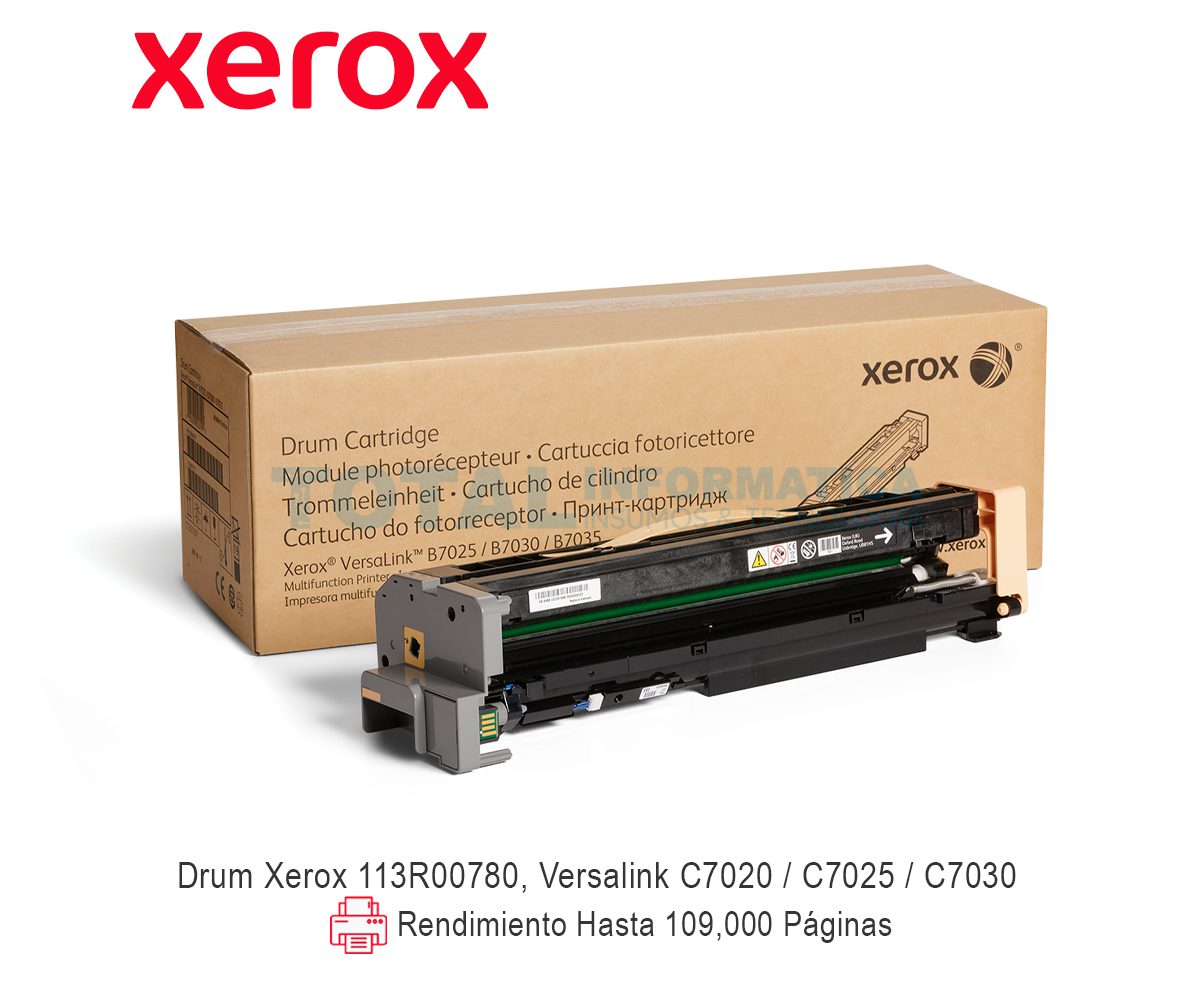 DRUM XEROX ( 113R00780 ) VERSALINK C702, C7025, C7030