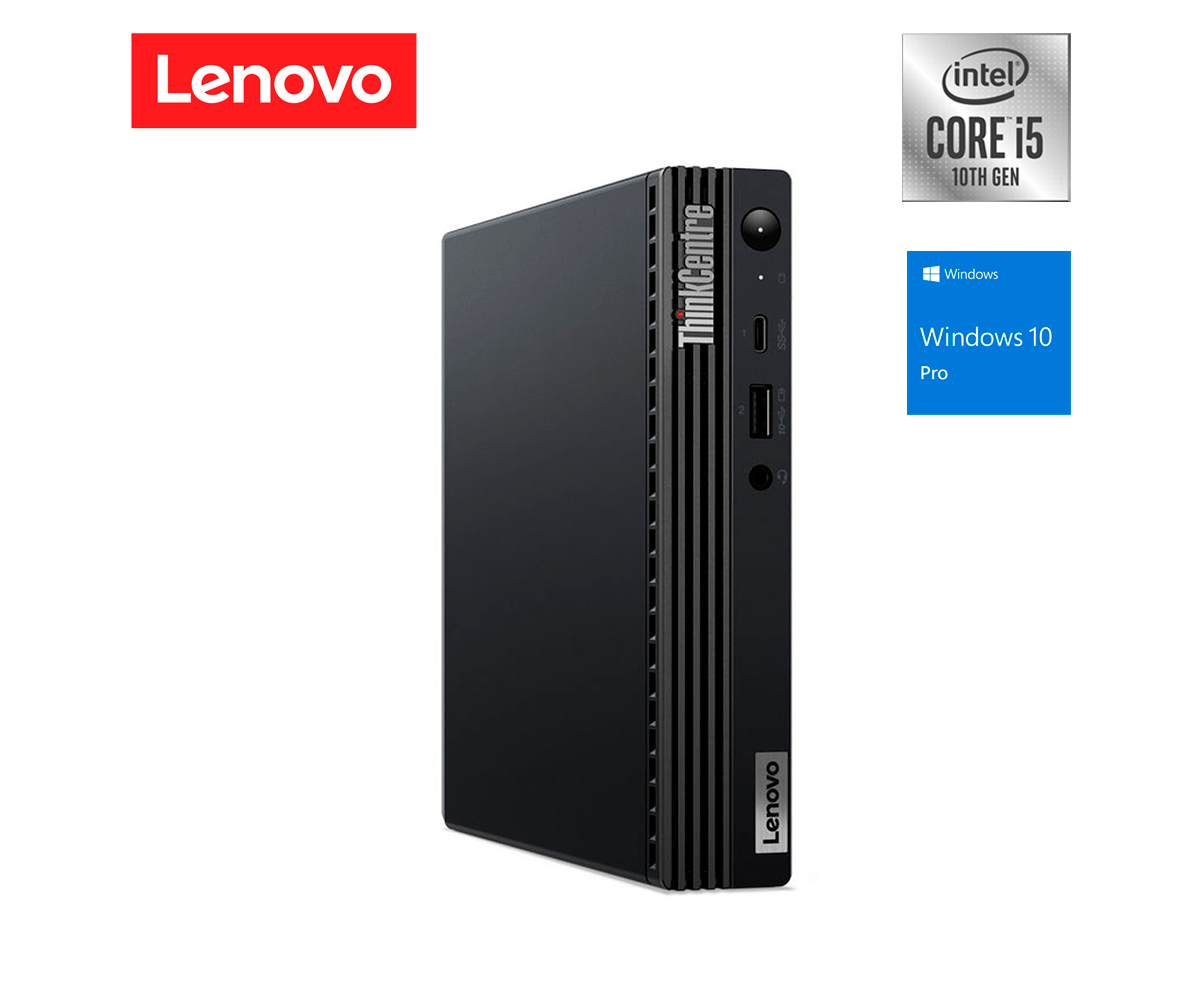 PC DESKTOP LENOVO THINKCENTRE M70Q TINY, CORE I5-10400T, 8GB RAM, 256GB ...