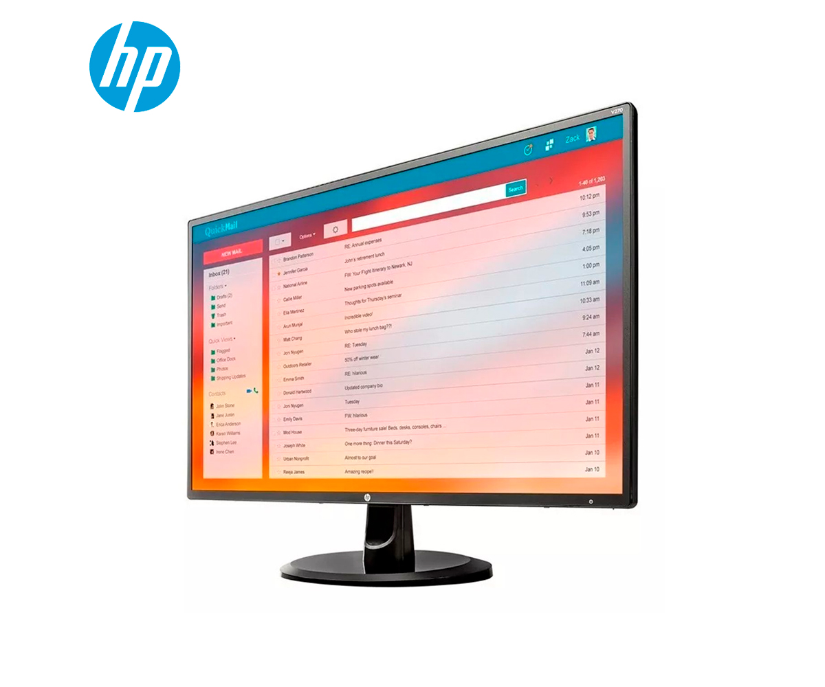 MONITOR LED HP V270 2KZ35AA 27", FULL HD, 1920 X 1080, WIDESCREEN, HDMI ...