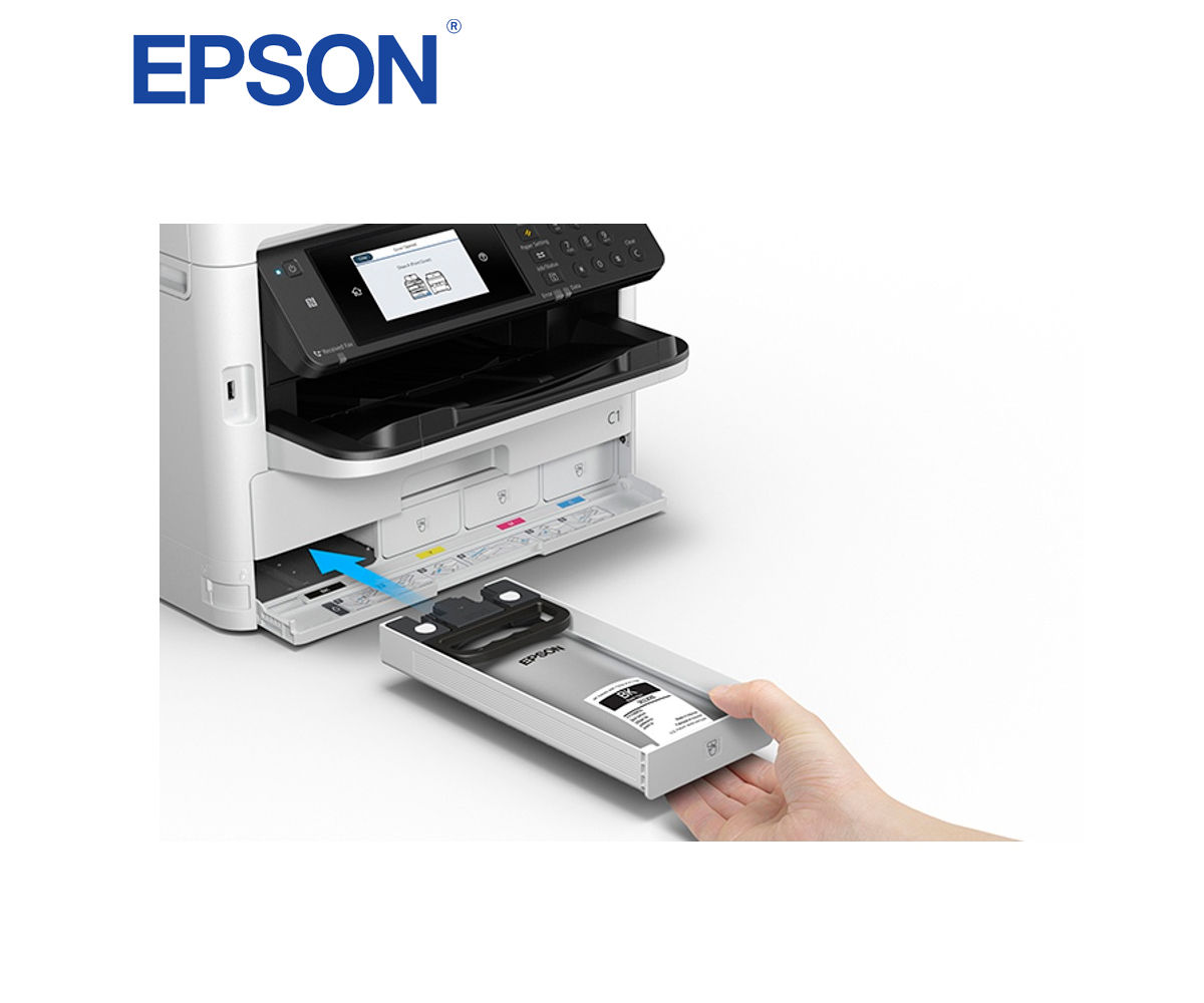 IMPRESORA EPSON WORKFORCE PRO WF-C5290, WIRELESS, ETHERNET, USB 2.0