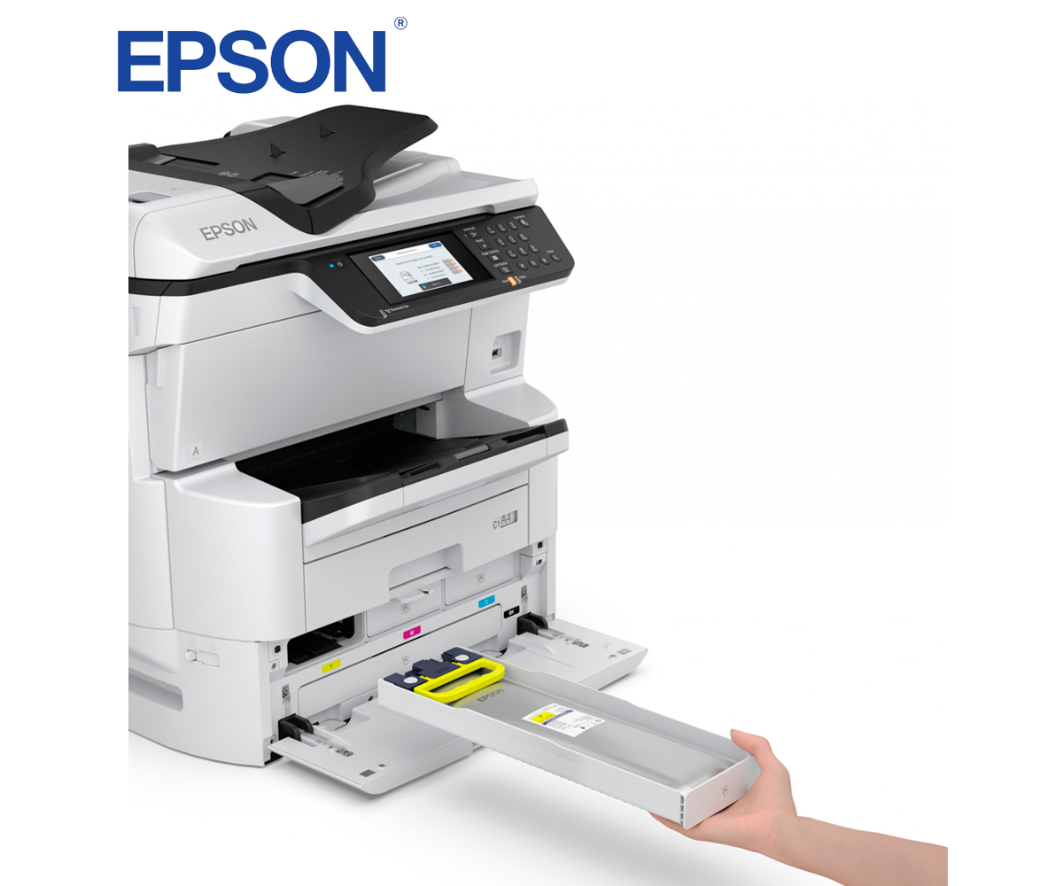 MULTIFUNIONAL EPSON WORKFORCE PRO WF-C878R, COLOR, INYECCIÓN, FAX, WIFI.