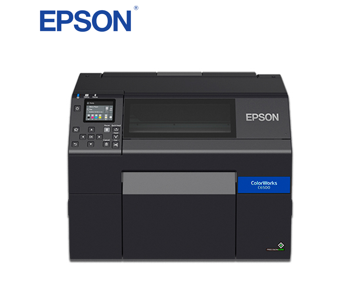 IMPRESORA ETIQUETAS COLORWORKS CW-C6500A C31CH77101, CON CORTADOR ...