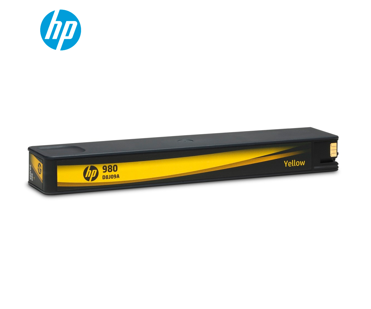 TINTA HP 980 YELLOW D8J09A OFFICEJET PRO ENTERPRISE COLOR X555, X585 ...