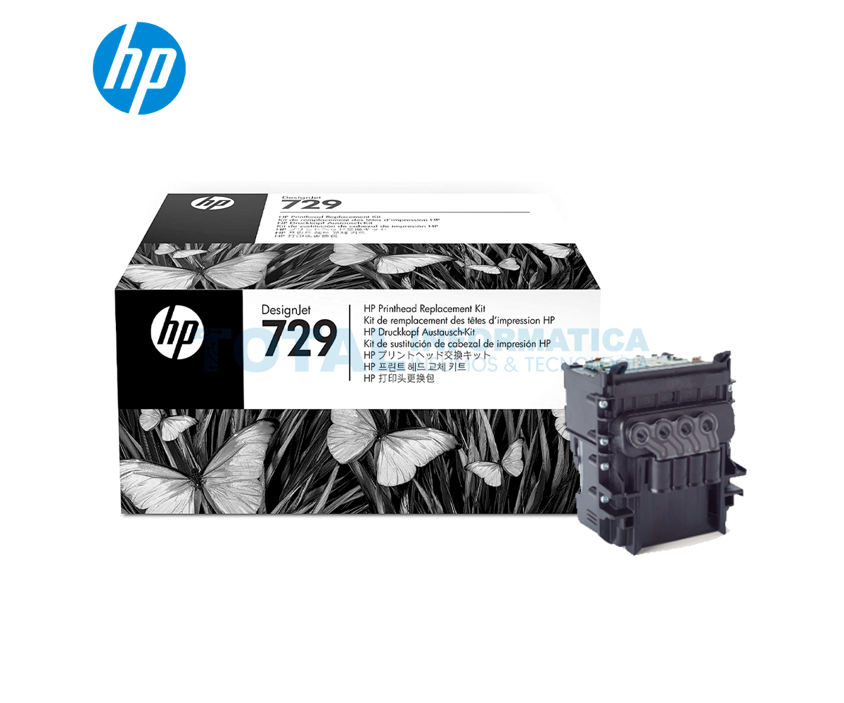 CABEZAL HP 729 F9J81A DESIGNJET T730, T830 MFP, PRINTHEAD REPLACEMENT KIT