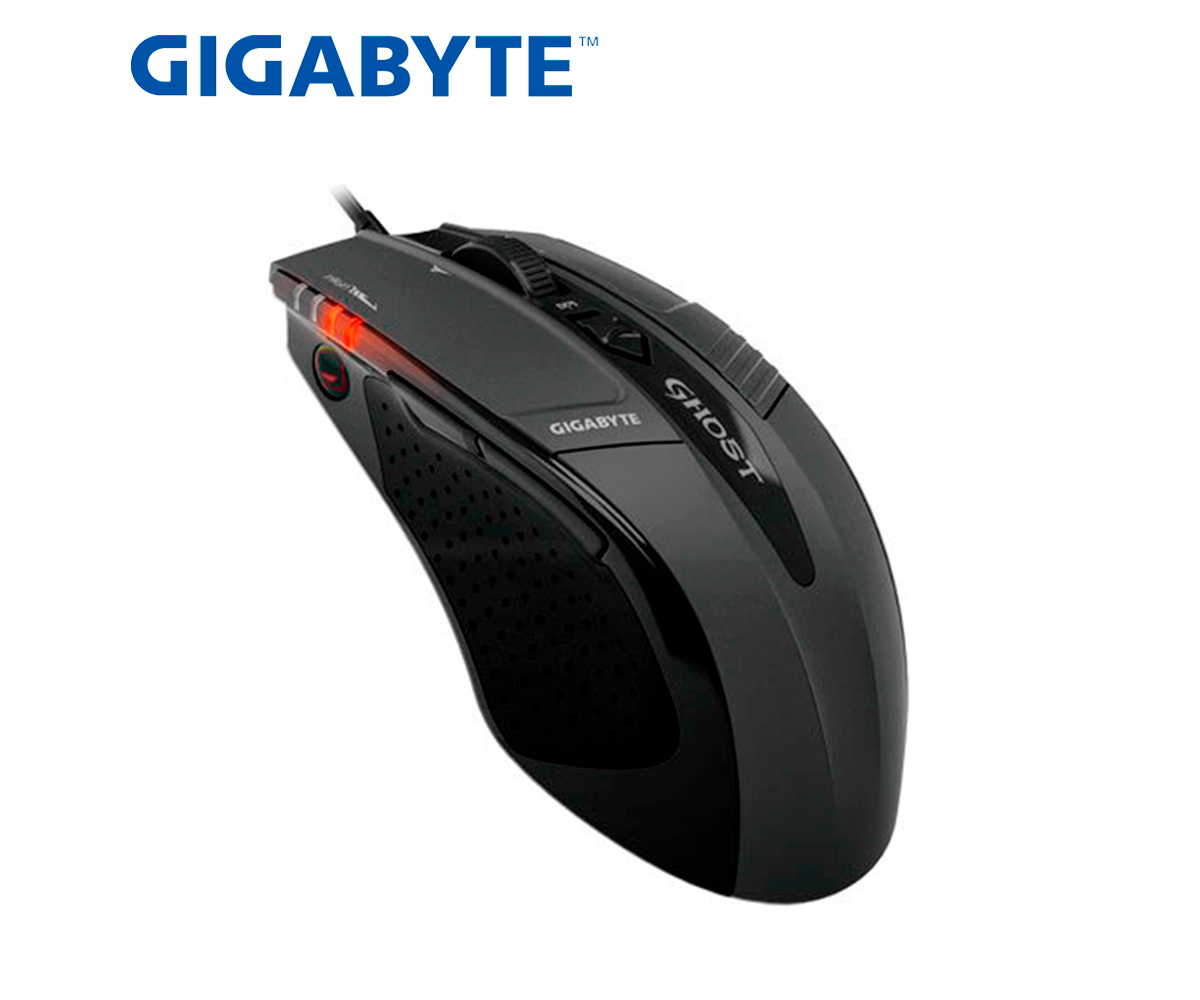 MOUSE GIGABYTE M8000X USB PRO-LASER GM-M8000X , NEGRO OSCURO