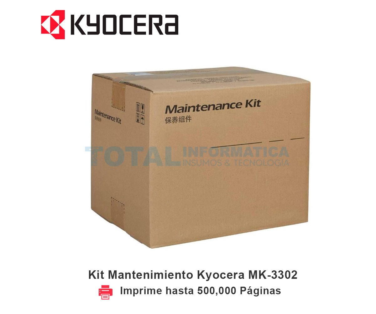 KIT MANTENIMIENTO KYOCERA MK-3302, ECOSYS, 1702TA8SA0