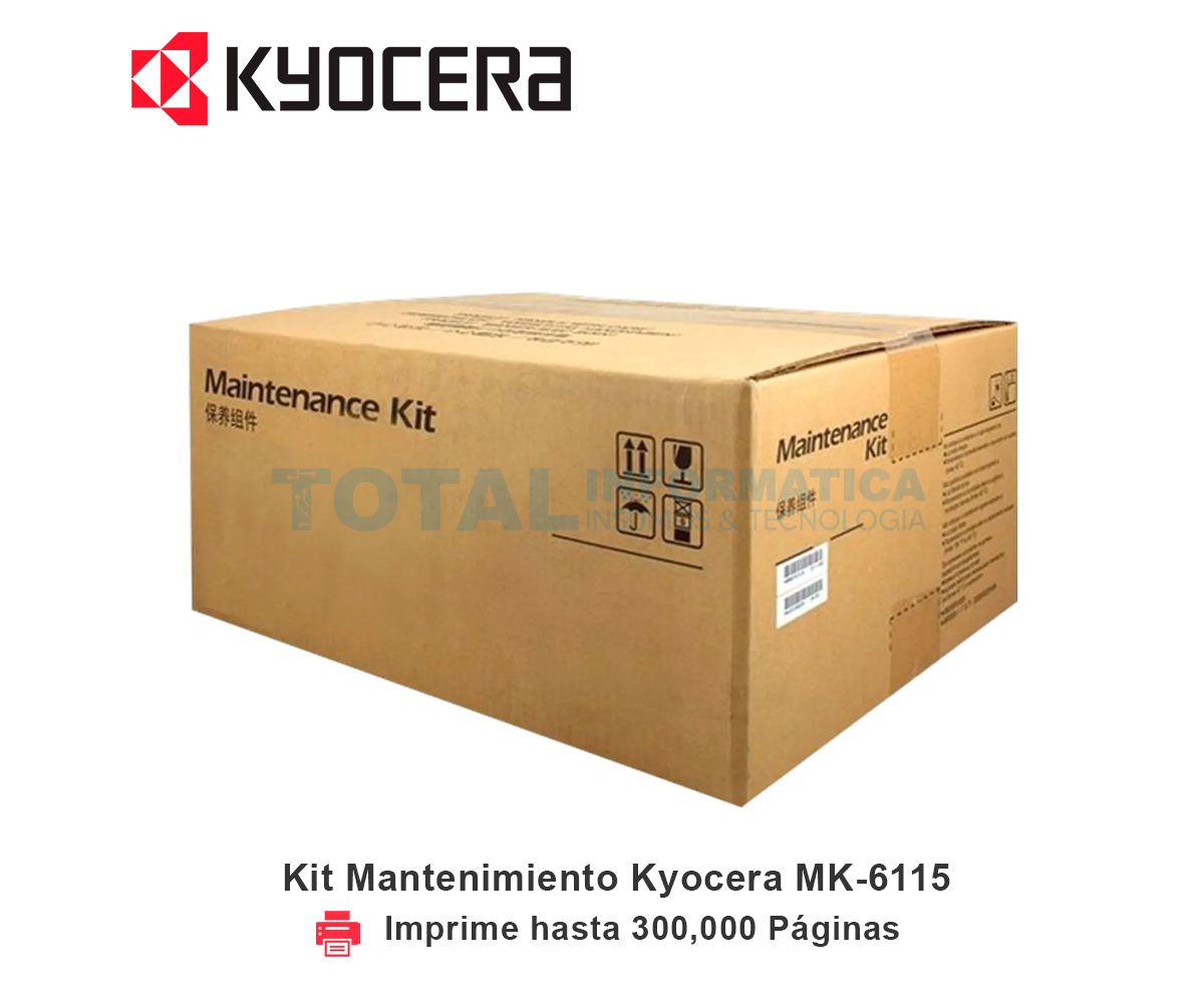 KIT MANTENIMIENTO KYOCERA MK-6115, ECOSYS, 1702P18NL0