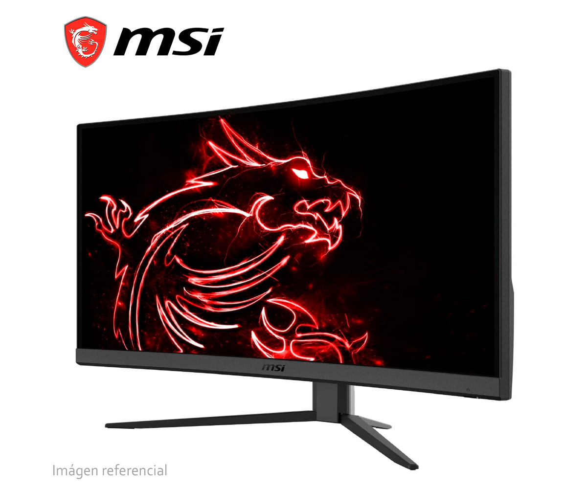 MONITOR GAMING MSI OPTIX G27C4 27" CURVO, LED 1920X1080 HDMI, AUDIO, 165HZ