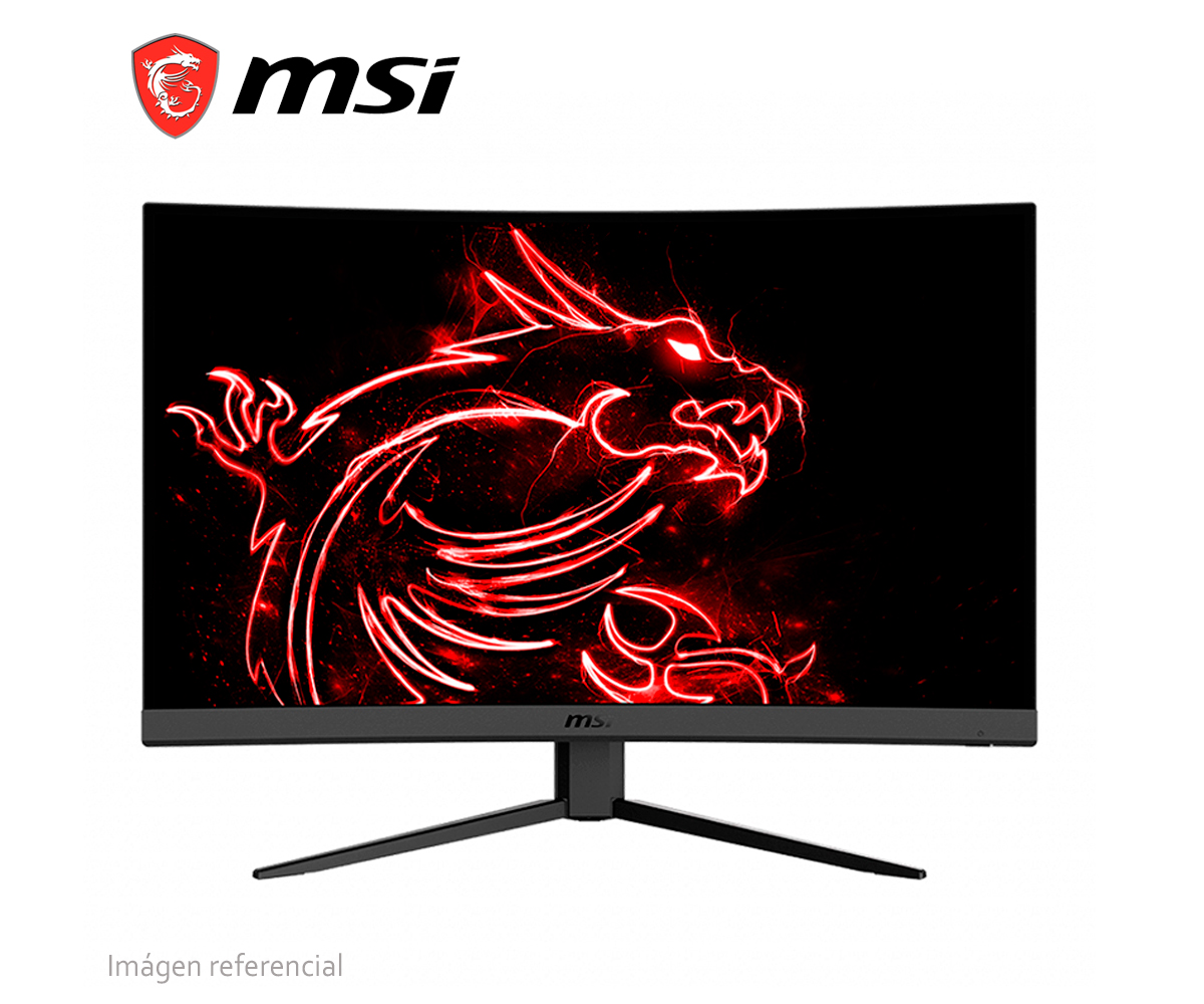 MONITOR GAMING MSI OPTIX G27C4 27" CURVO, LED 1920X1080 HDMI, AUDIO, 165HZ