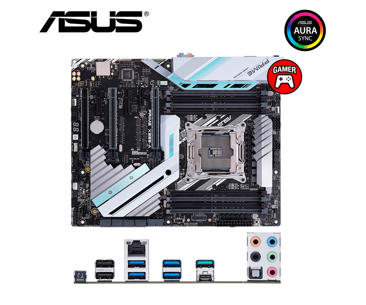 PLACA BASE ASUS PRIME X299-A, LGA2066, DDR4 4133MHZ, DUAL M.2, X299 ...