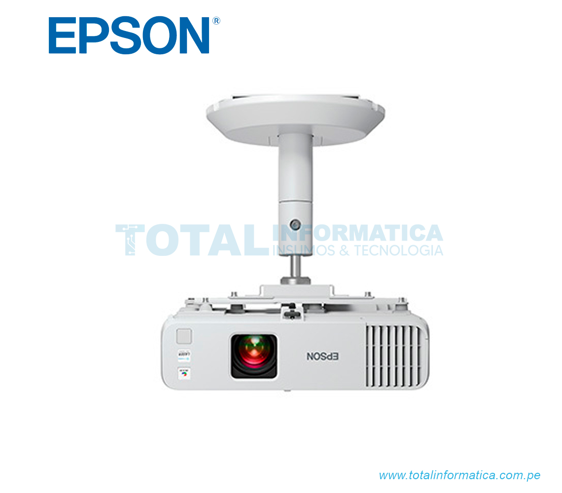 PROYECTOR EPSON LÁSER POWERLITE L250F 3LCD, 1080P 4500 LÚMENES