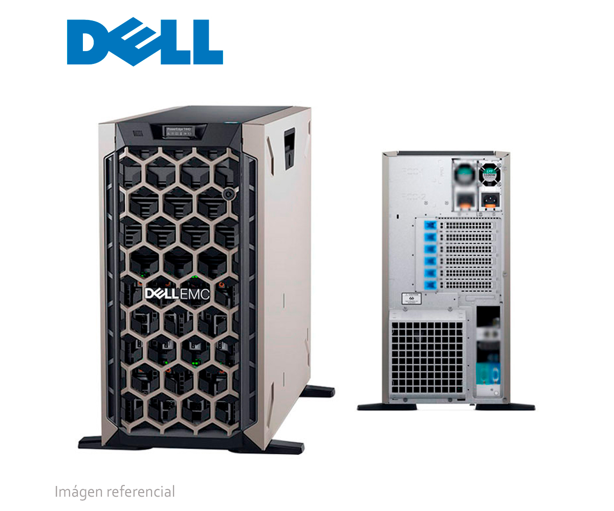 SERVIDOR DELL POWEREDGE T440 XEON SILVER 4208 2.1GHZ, 16GB DDR4, 2TB SATA 7.2K HP, 750W