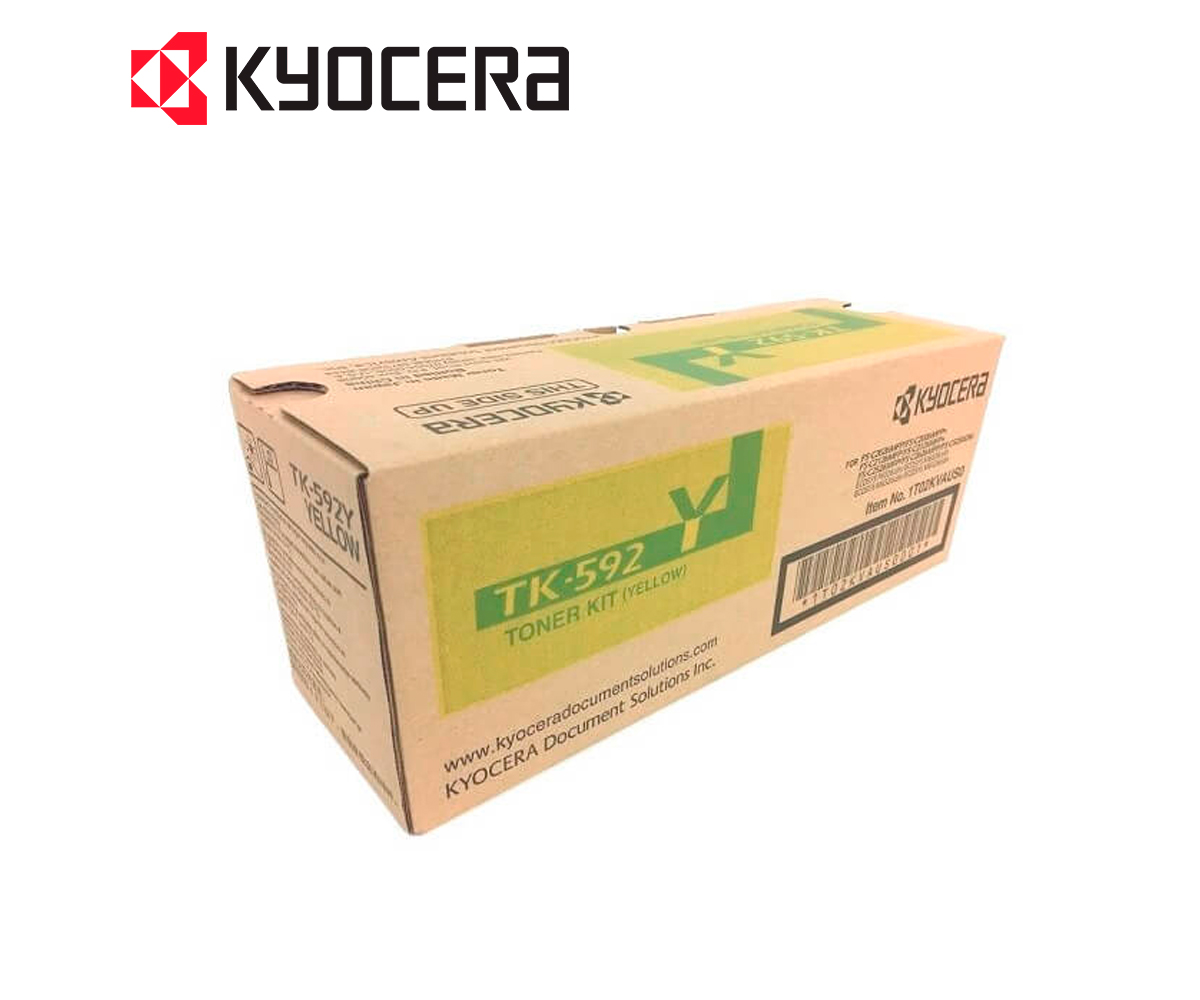 TONER KYOCERA TK-592Y YELLOW, 5000 PAGINAS