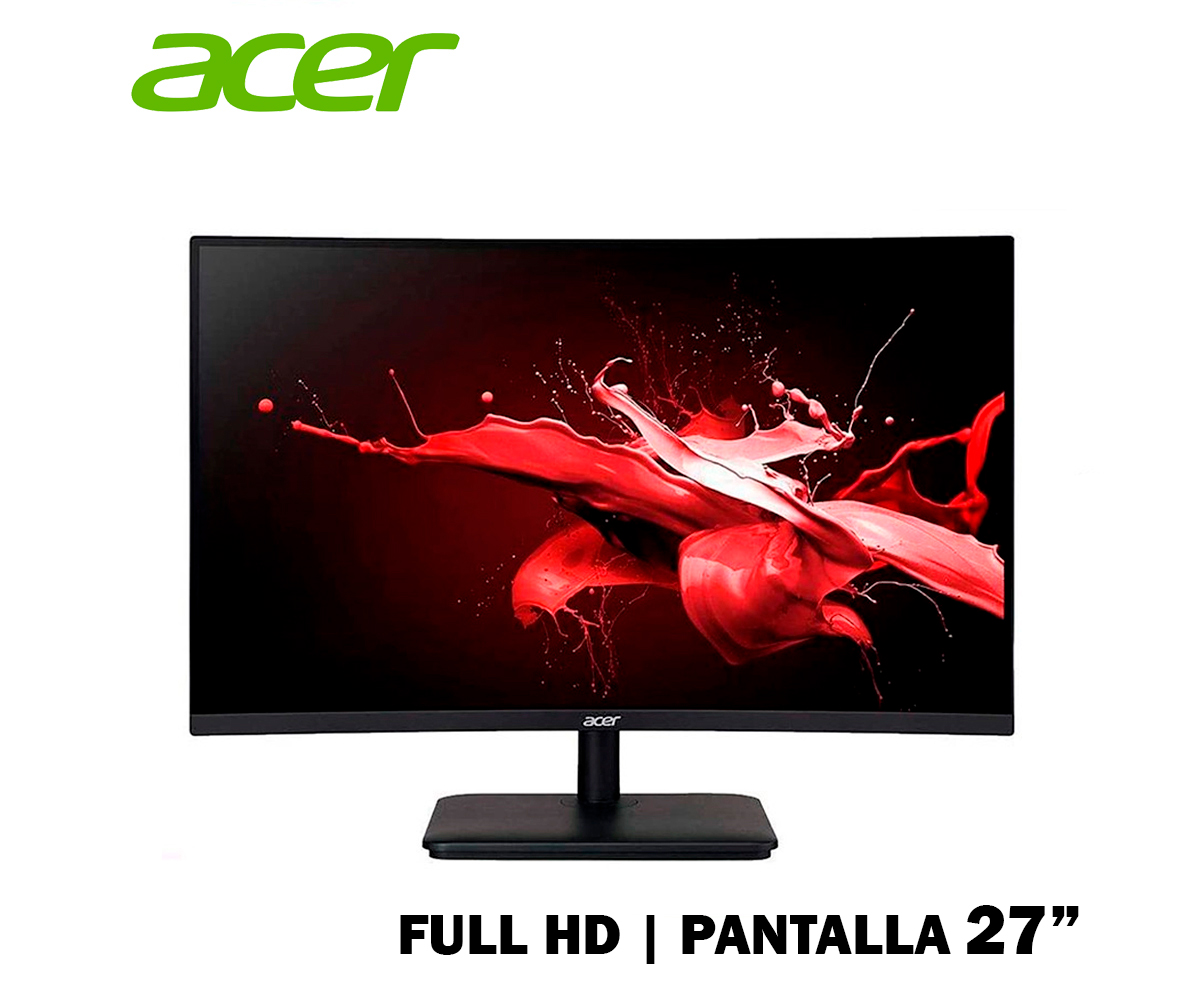 MONITOR LCD ACER ED270R P 27" FULL HD LED, 1920 X 1080, 5MS, 165HZ ...