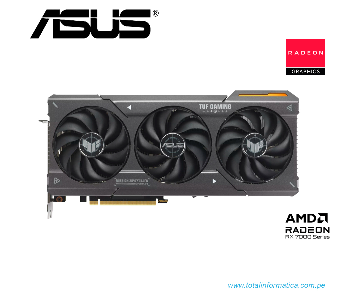 TARJETA GRAFICA ASUS RX 7600 XT , 16GB DDR6 GAMING, AMD RADEON
